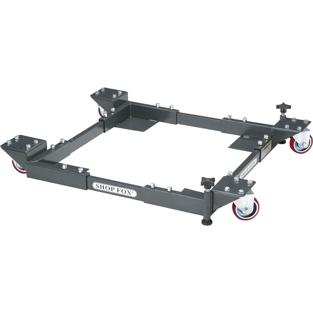 Shop Fox D2057A - Heavy-Duty Mobile Base - Grizzly Industrial, Inc.