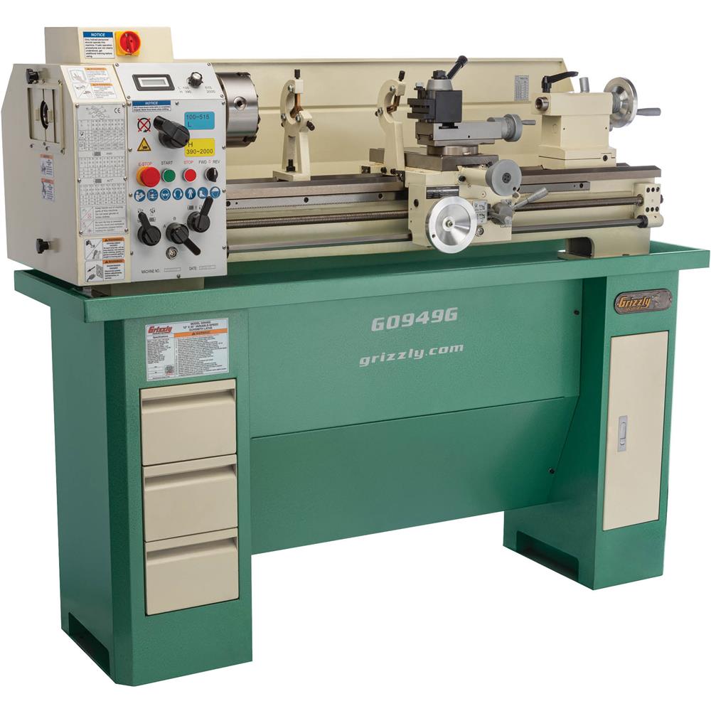 12" x 35" Variable-Speed Gunsmith Metal Lathe - Grizzly Industrial, Inc.