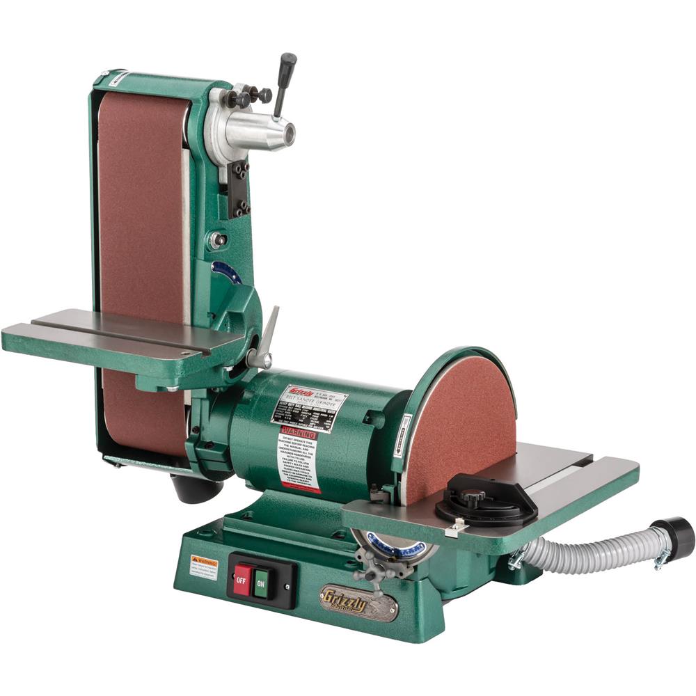 6" x 48" Belt/12" Disc Combo Sander, 3450 RPM - Grizzly Industrial