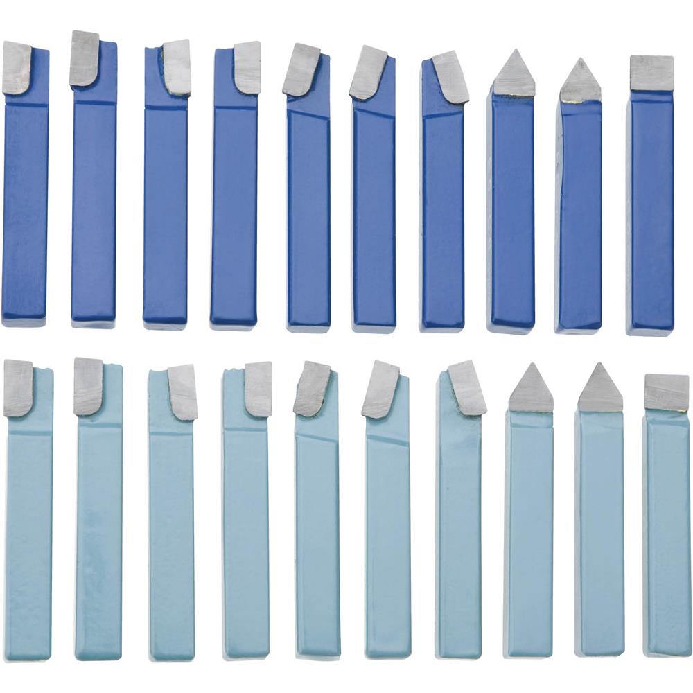 Grizzly G9776 - Carbide-Tipped Tool Bit Sets - 3/8" 20 pc. - Grizzly ...