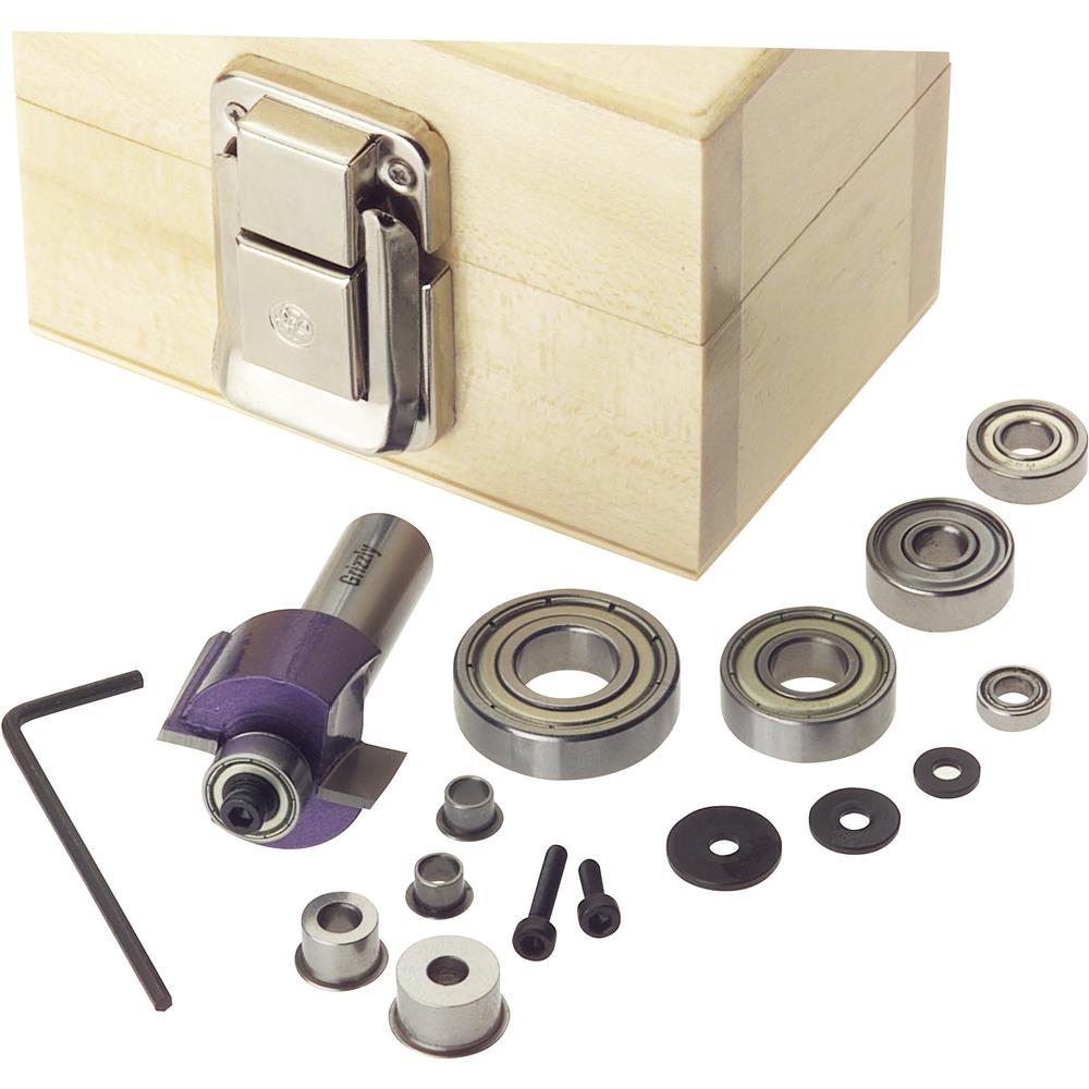 Grizzly H5547 - Deluxe Rabbeting Set 2, 1/2" Shank - Grizzly Industrial ...