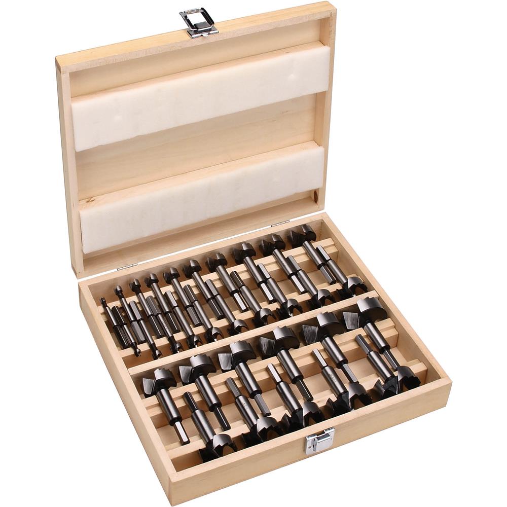 31-Piece Mega Forstner Bit Set - Grizzly Industrial, Inc.