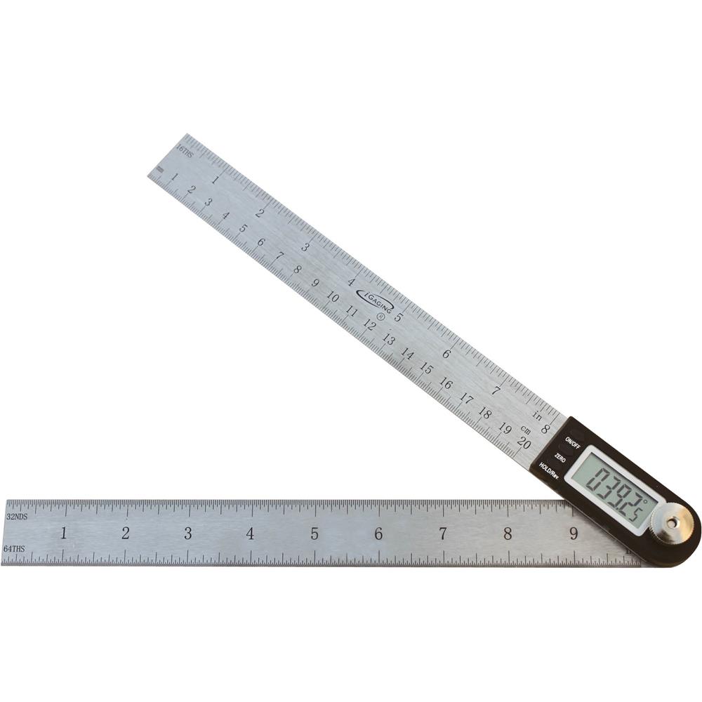 10" Digital Protractor with Rule Blade - Grizzly Industrial