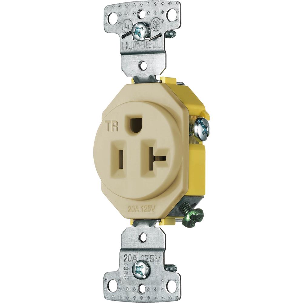 20 Amp 125V Single Receptacle - Grizzly Industrial, Inc.