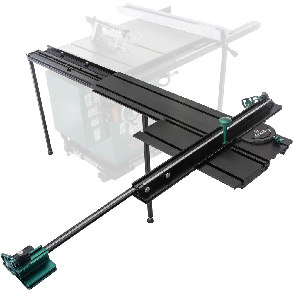 Grizzly T32737 - Sliding Table Attachment for Table Saws - Grizzly ...