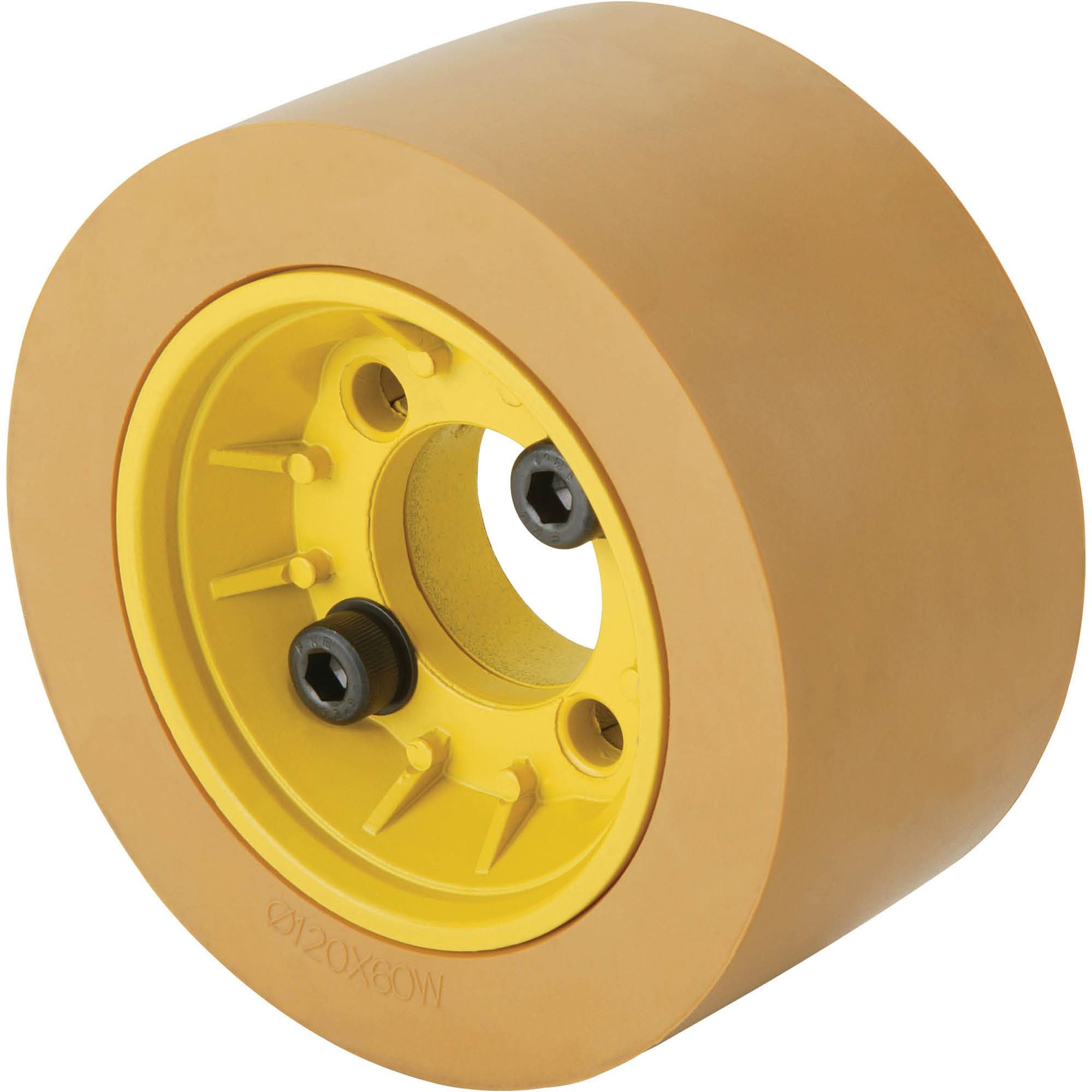 Flange with Rubber Roller - Grizzly Industrial, Inc.