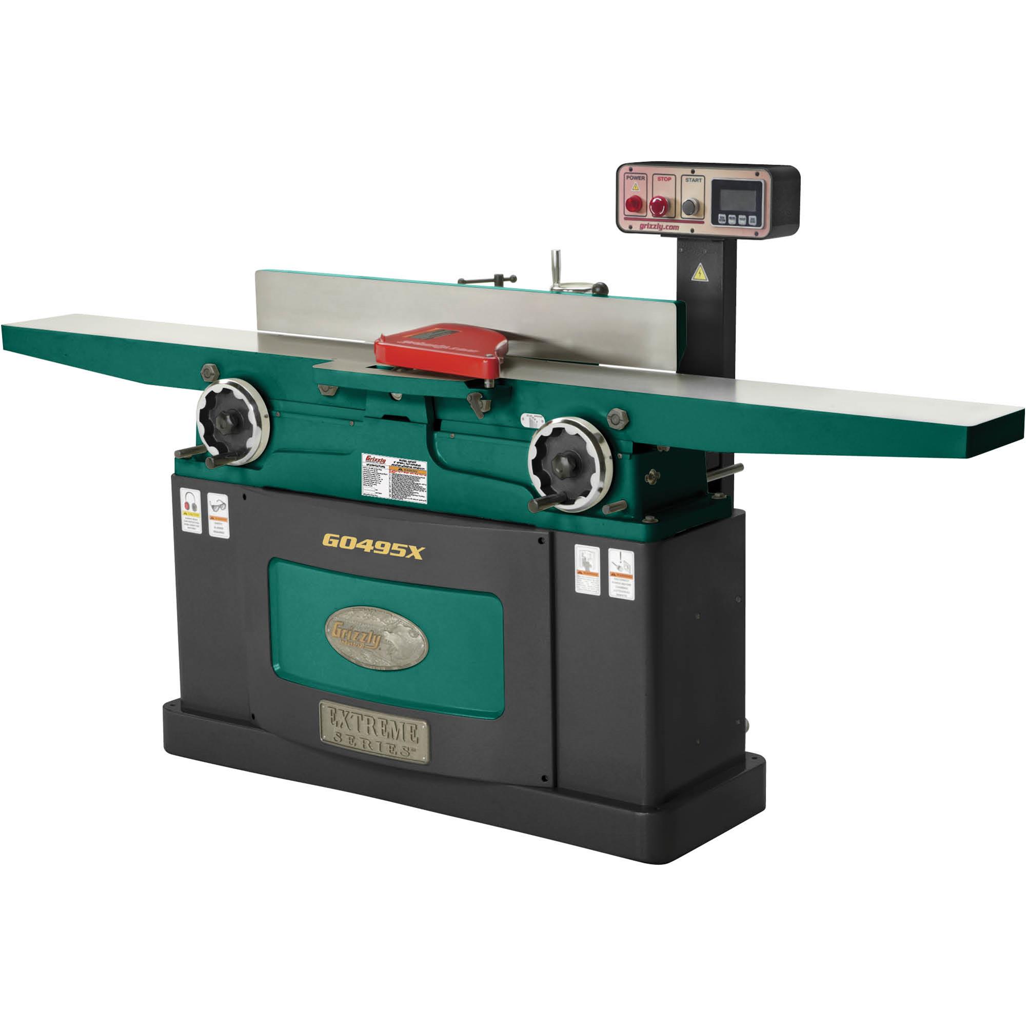 8" x 83" Helical Cutterhead Jointer w/ Digital Height Readout - Grizzly ...