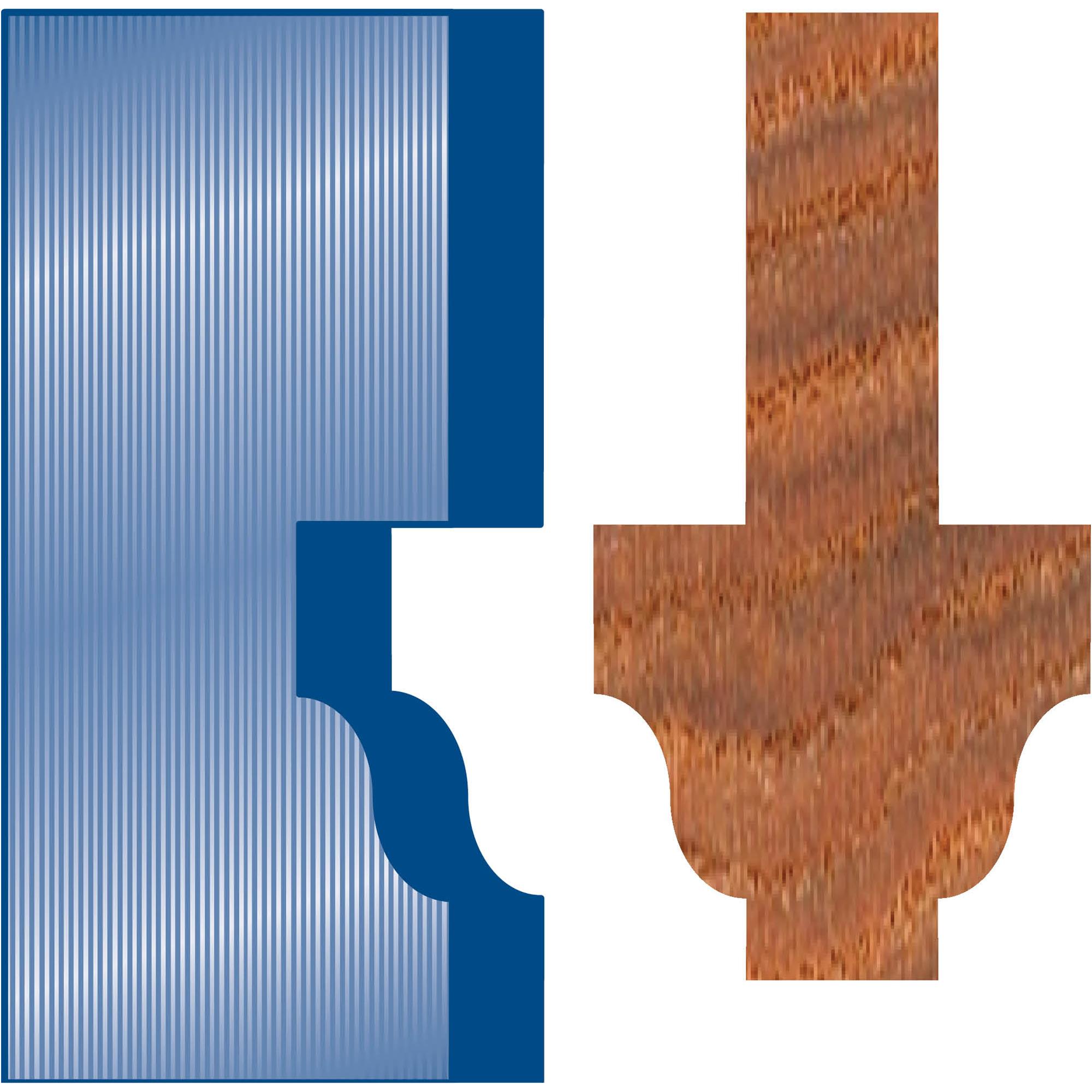 2-1/16" Window Sash Moulding Head Knife - Grizzly Industrial