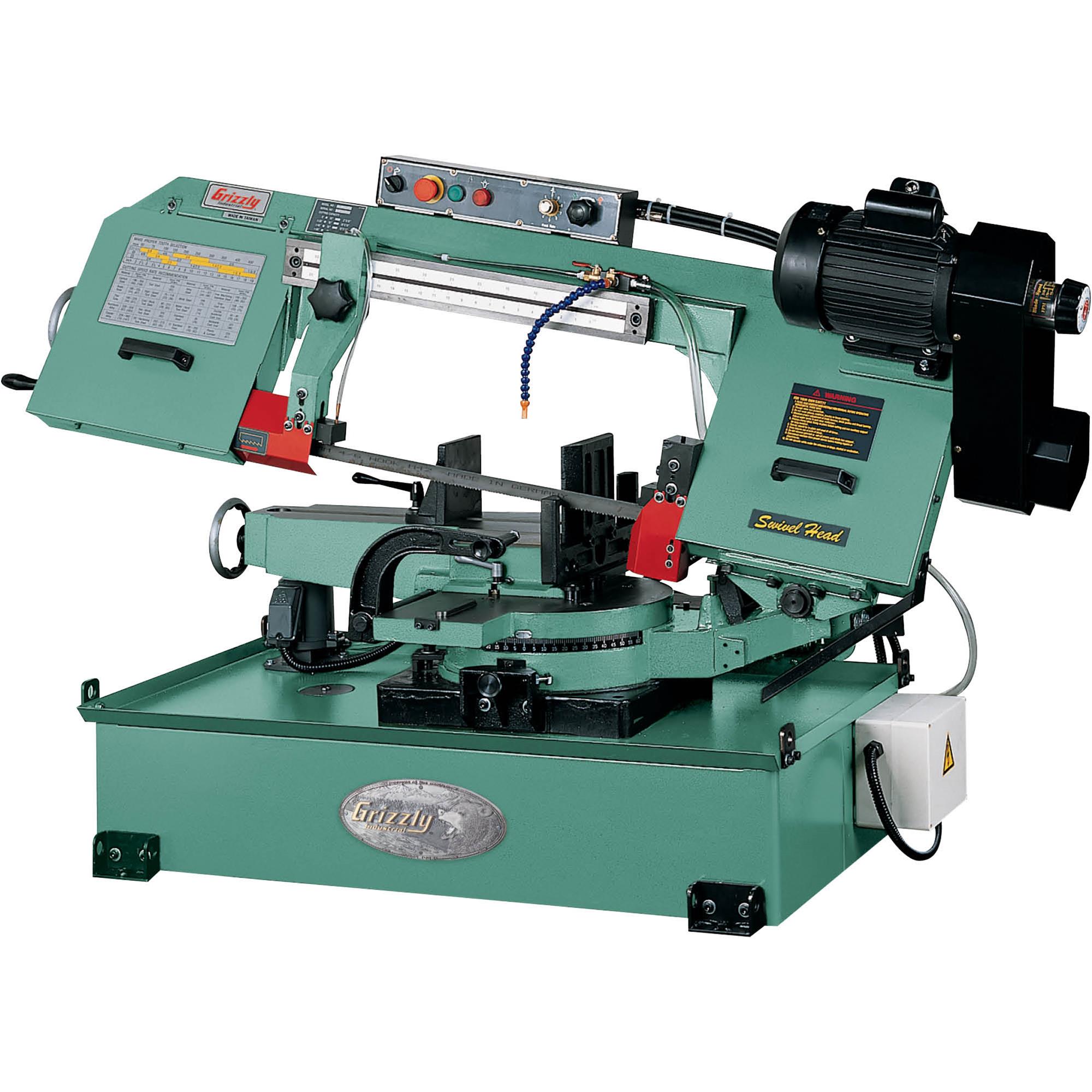 Industrial 10" x 18" Metal-Cutting Bandsaw - Grizzly Industrial, Inc.