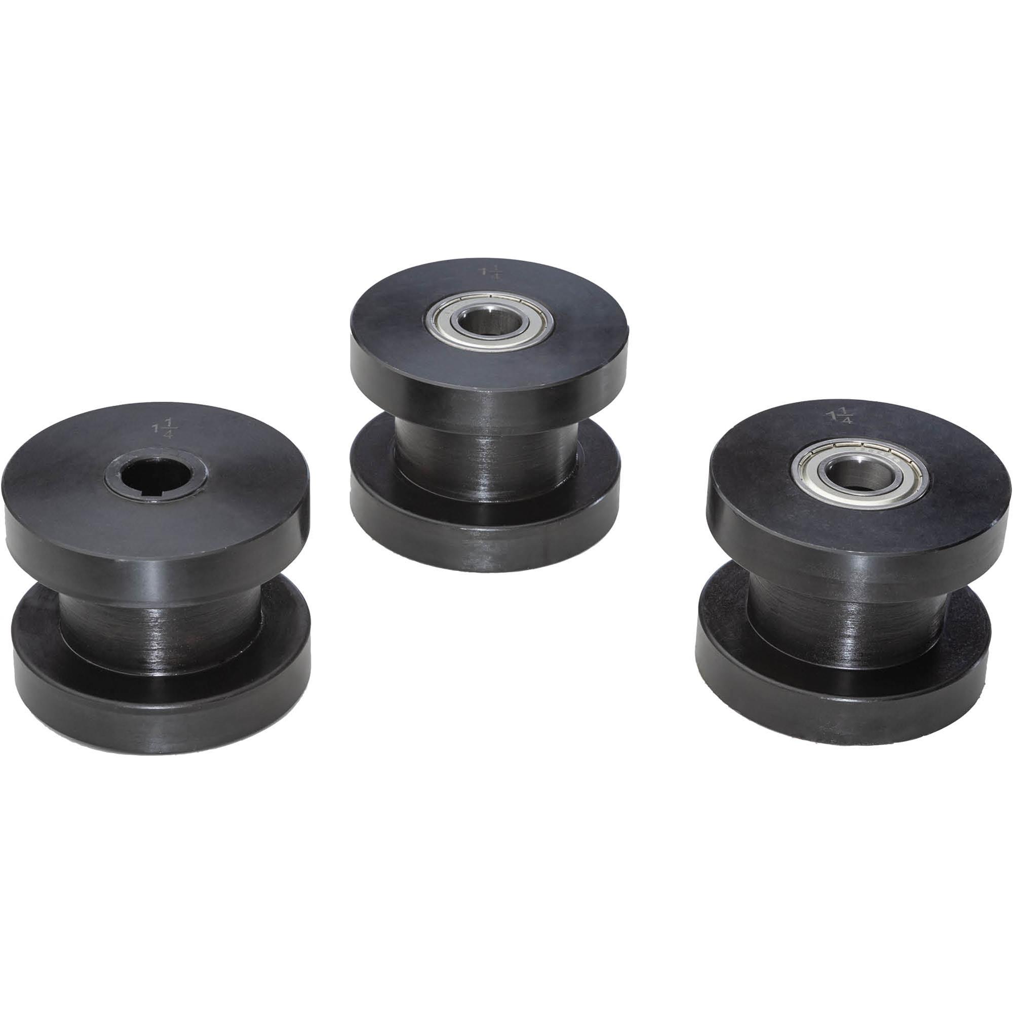 Square Tube Rollers, 1-1/4" - Grizzly Industrial, Inc.