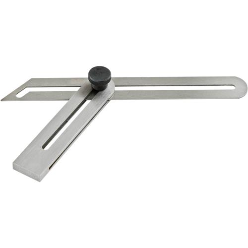 6" Stainless Steel Precision T Slide Protractor - Grizzly Industrial
