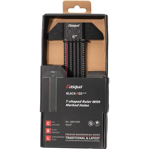 6" T-Shaped Ruler with Marked Holes - Grizzly Industrial, Inc.